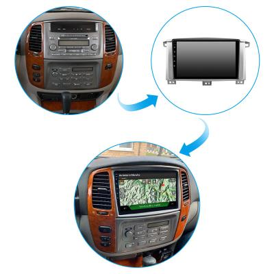 Cina Navigazione dell'automobile del touch screen di GPS del telefono di Bluetooth a 9 pollici per il Toyota Land Cruiser in vendita