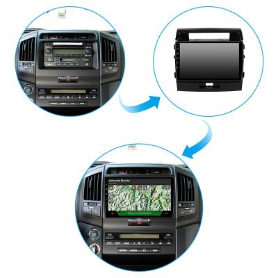 Cina Radio a 10 pollici del touch screen di controllo di voce con GPS per il Toyota Land Cruiser 2007+ in vendita