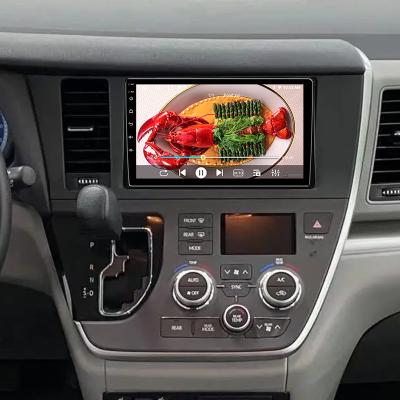 Cina Per navigazione a bordo dell'automobile del touch screen dell'esposizione della terra di Siena 2016+IPS HD di Toyota in vendita
