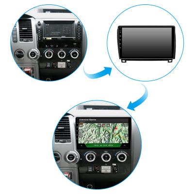 Cina A 10 pollici per navigazione dell'automobile della tundra/sequoia 2008+ Wifi Carplay Bluetooth di Toyota in vendita