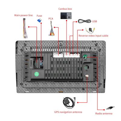 China 8-Core For Honda FIT 2021+ Real-Time Traffic Condition Bluetooth Car Navigation for sale
