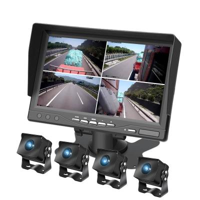 Cina Traffico di camion a 7 pollici di modo della macchina fotografica 4 dell'automobile DVR Front And Rear Video Full HD in vendita