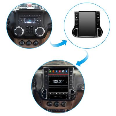 China 12.1inch Automotive Gps Navigation For Jeep Wrangler 2001+ LCD Player à venda