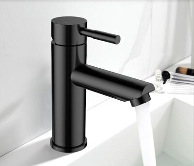 Cina One Hole Polished Stainless Steel Basin Faucet 1.5 GPM Flow Rate in vendita