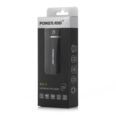 Cina La Banca sottile 5000mAh di potere di USB della metropolitana rotonda per il Samsung Galaxy S5 LG G3 in vendita