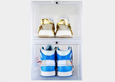 China Sneaker Clear Acrylic Display Case Moisture Proof Plastic Material Custom Color for sale