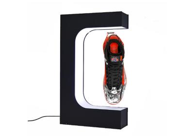 China Shoes / Globe Magnetic Levitation Display Stand 360 Degree Rotating Black Color for sale