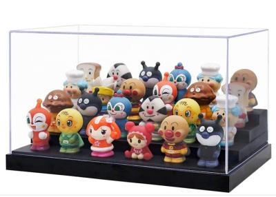 China Anti Dusty Clear Acrylic Display Boxes Clear Plastic Display Containers for sale