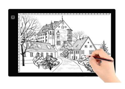 China Portable A4 LED Light Graphic Drawing Board USB Power Art Tracing Light Box for sale