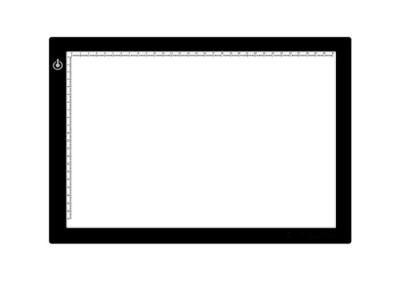 China Lightweight LED Adjustable Tracing Pad LED Light Box For Quilting Tracing for sale