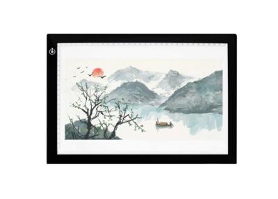 China 17.72 Inches A3 Led Lightbox Tracing Board Light Box Adjustable Illumination for sale
