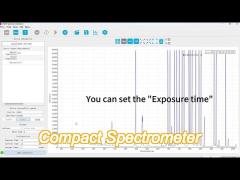 Low Noise Compact Raman Spectrometer CMOS With 110mm*95mm*43mm Dimensions