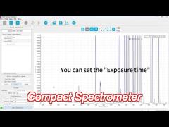 Industrial Compact Fiber Spectrometer CE For Low Transmission Wastewater Analysis Instrument