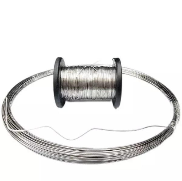Quality Factory Price Supply 0.03 - 1mm Pure Titanium Wire Gr1Gr2 Titanium Wire for sale