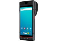China Android Machine Smart Handheld PDA With Label Sticker Printer In Bus Ticket for sale