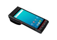 China Android Machine Smart Handheld PDA With Label Sticker Printer In Bus Ticket for sale
