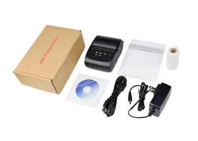 Cina Stampante termica per ricevute wireless Bluetooth portatile da 58 mm Mini Stampante a matrice di punti per la logistica in vendita