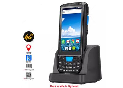 Cina terminale tenuto in mano irregolare di posizione di Android dell'analizzatore del QR Code di 4G PDA 2D per il magazzino di logistica in vendita
