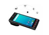 China Portable Android POS Terminal printer Inventory PDA Mobile Phone with Barcode Scanner for sale