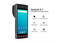 China Portable Android POS Terminal printer Inventory PDA Mobile Phone with Barcode Scanner for sale