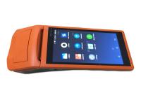 China Portable Payment Android Handheld POS Terminal with Printer / 5.5 Inch Touch Screen for sale