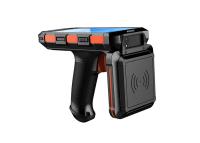 China Long Range Handheld Android PDA Barcode Scanner NFC LF HF RFID Reader for Wrist Bands for sale