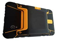 China 7 Inch Rugged Android Industrial PDA Barcode Scanner Fingerprint UHF RFID Reader for sale