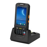 China Wireless Bluetooth Wifi Rugged Android PDA Mobile 2D Barcode Scanner with Dispaly for sale