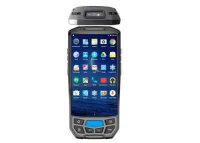 China Draadloze Draagbare Mobiele Ruwe PDA Android PDF417 tweede de Streepjescodescanner van Smartphone met Vertoning Te koop