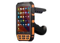 China Handheld Android Mobile Barcode Scanner RFID HF UHF Reader PDA with Pistol Grip for sale