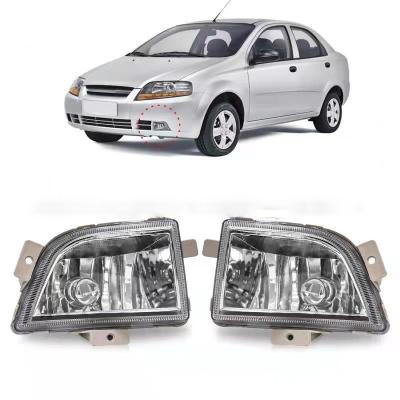 China Demillon 2004-2007 Waterproof Car Accessories Front Fog Light Holographic Light for Chevrolet Kalos Aveo 96540259 96540260 for sale