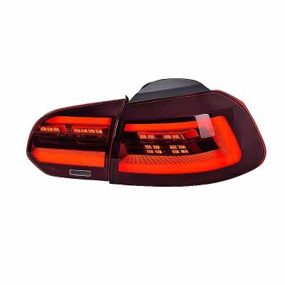China Demillon Turn Signal Full Led Rear Tail Lights Suitable for 10-12 Volkswagen Golf 6 Taillights for sale