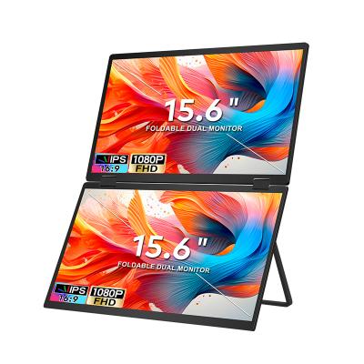 China 16:9 Foldable External Monitor 315 Degree Second Screen Portable for sale