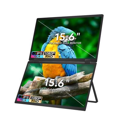 China 1080P FHD Portable 2nd Monitor IPS 16:9 USB C Driver Free 15.6 Inch for sale