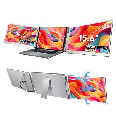 China S10 IPS Computer Portable Monitor 15.6 Inch 1080P Plug & Play Extend PC Screen for sale