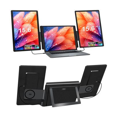 China LCD 15.6 Inch Portable Monitor Plug And Play Detachable Screen for sale
