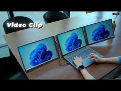 16 inch 16:10 laptop screen extender 1200p 60hz one cable monitor for notebooks