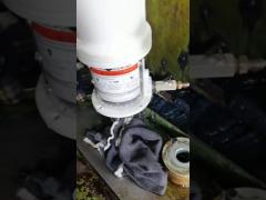 Короткий тип воздух масляного насоса бочонка трубки 600mm пневматический привелся в действие насос поршеня RongXing