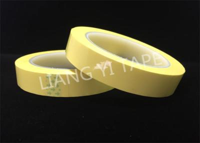 Cina Nastro giallo-chiaro dell'isolamento adesivo acrilico del film di poliestere in vendita