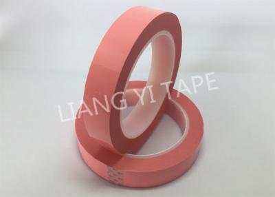 China 0.025mm Dikke Zelfklevende Polyesterband, Vlam - Band van Mylar van de vertragers de Roze Isolatie Te koop