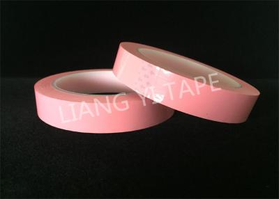 China 0.025mm Dikke Zelfklevende Polyesterband, Vlam - Band van Mylar van de vertragers de Roze Isolatie Te koop