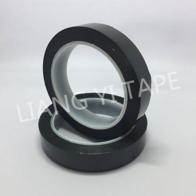 China Fita adesiva elétrica do filme de Mylar, chama - fita elétrica do preto retardador da isolação à venda