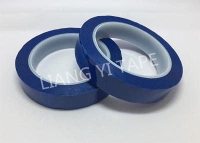 China Ultra Thin High Temperature Resistance PET Blue Die Cut  Insulation Tape for sale