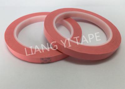 Cina Nastro elettrico ad alta tensione rosa adesivo acrilico per il condensatore/il cavo elettrico in vendita