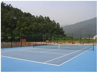 Cina Superficie acrilica all'aperto dell'interno della copertura del campo da pallacanestro di nuova progettazione in vendita