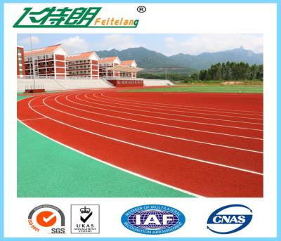 Cina pista corrente corrente sintetica del sistema o del ciclo di verniciatura di mano dello spruzzo della pista per il campo della pista in vendita