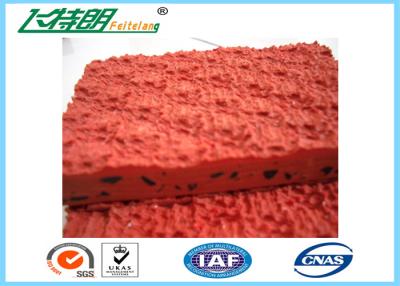 Cina Pista corrente di gomma della colla piena dell'unità di elaborazione più la miscela della particella di SBR EPDM per il campo da giuoco della scuola di Stdaium in vendita