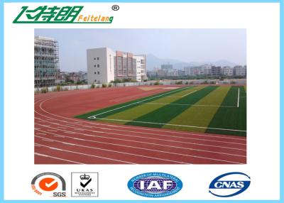 Cina Pista corrente di gomma della colla piena dell'unità di elaborazione più la miscela della particella di SBR EPDM per il campo da giuoco della scuola di Stdaium in vendita