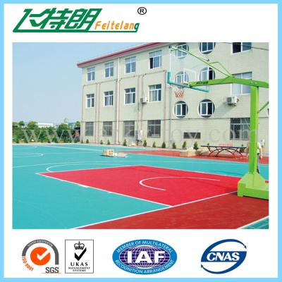 Cina Pavimentazione di gomma commerciale di gomma di collegamento delle piastrelle per pavimento pp di pallacanestro in vendita