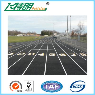 Cina La pista atletica di gomma blu auto- del modello di nodo sorge 6 - 10 anni di tempo di impiego in vendita